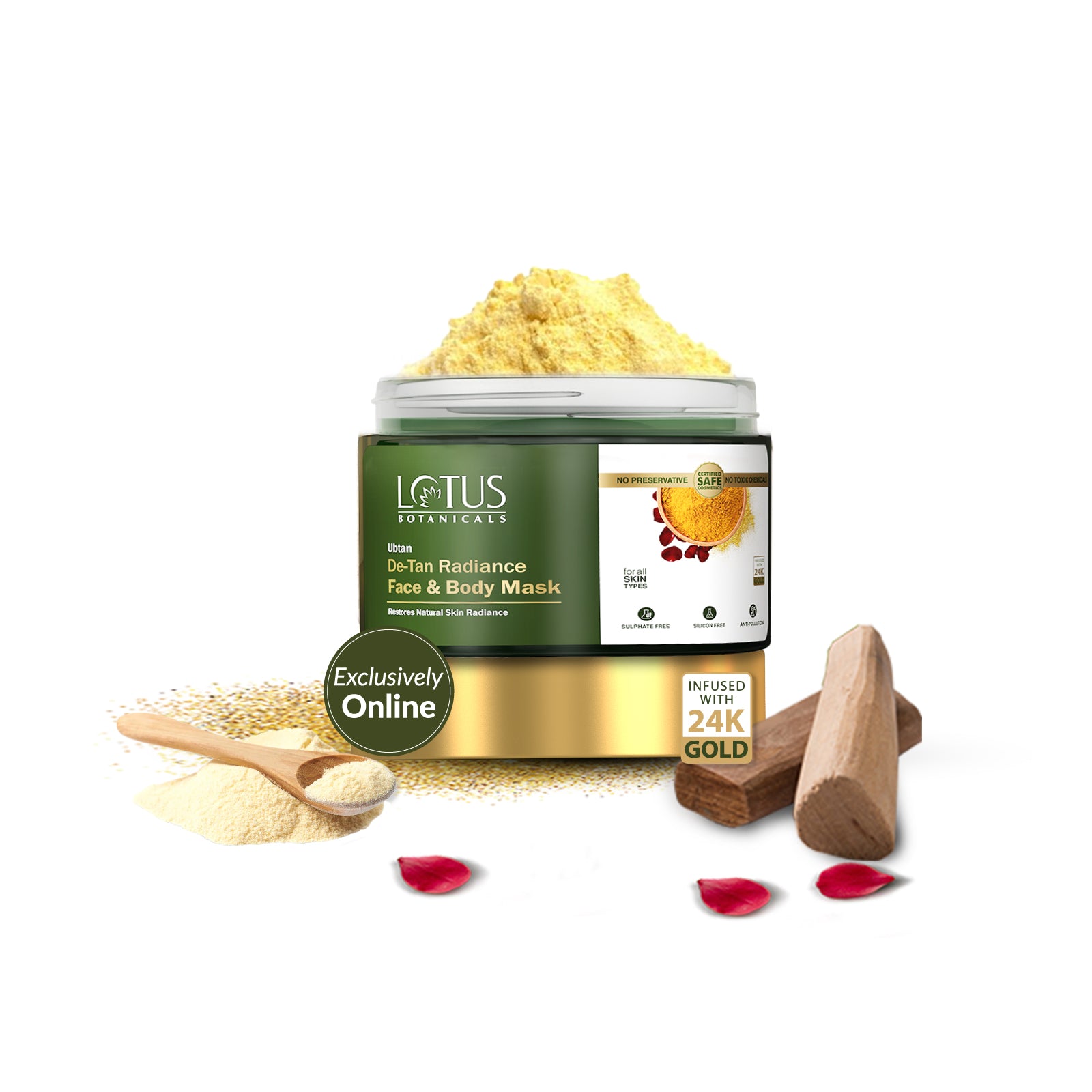 Lotus face pack store