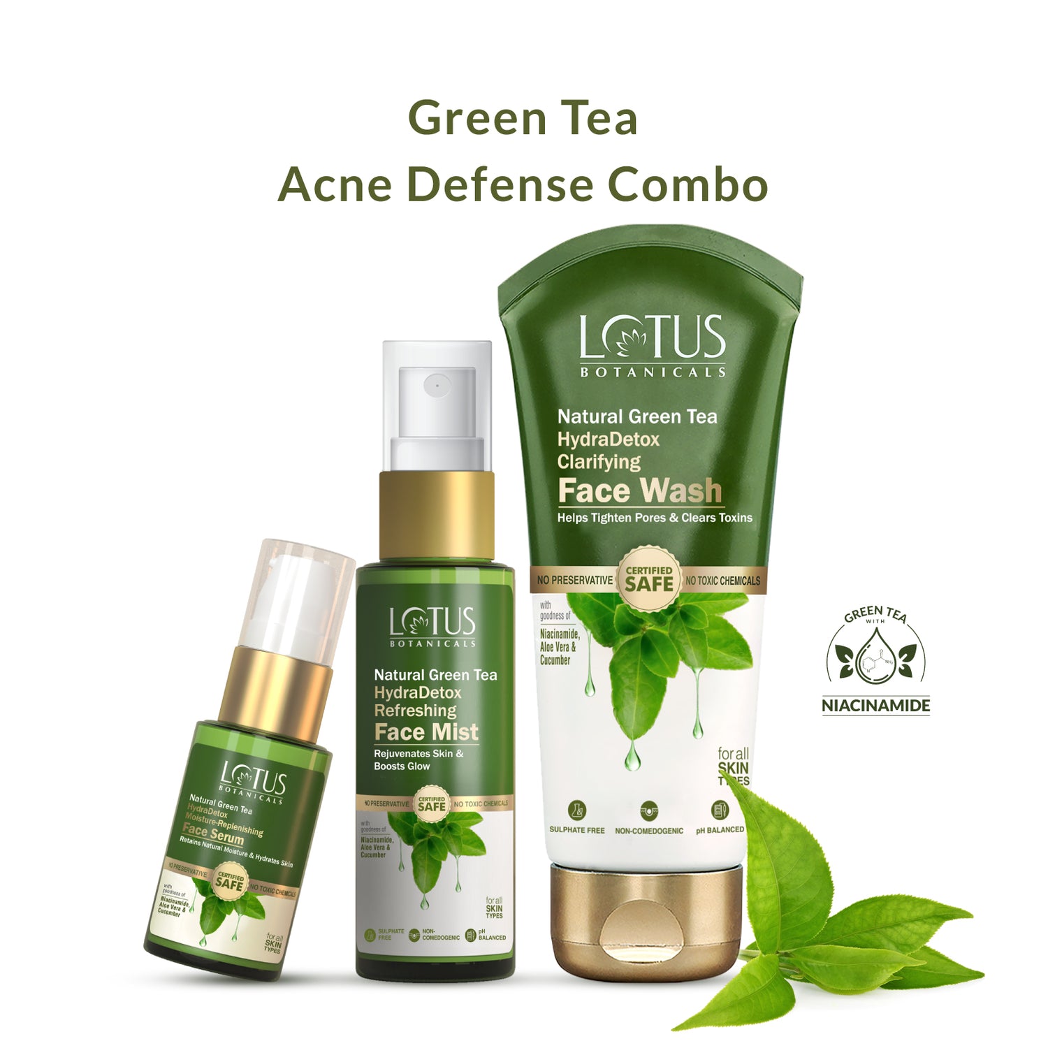Get Clear Skin with Green Tea Acne Defense Combo - Say Goodbye To Acne ...